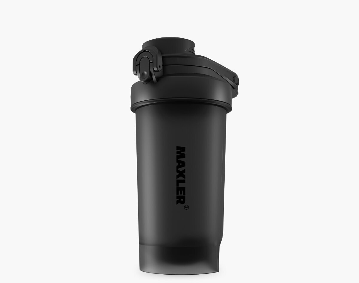 Универсальный шейкер PP Shaker Bottle K314 500 мл (Maxler) Черный
