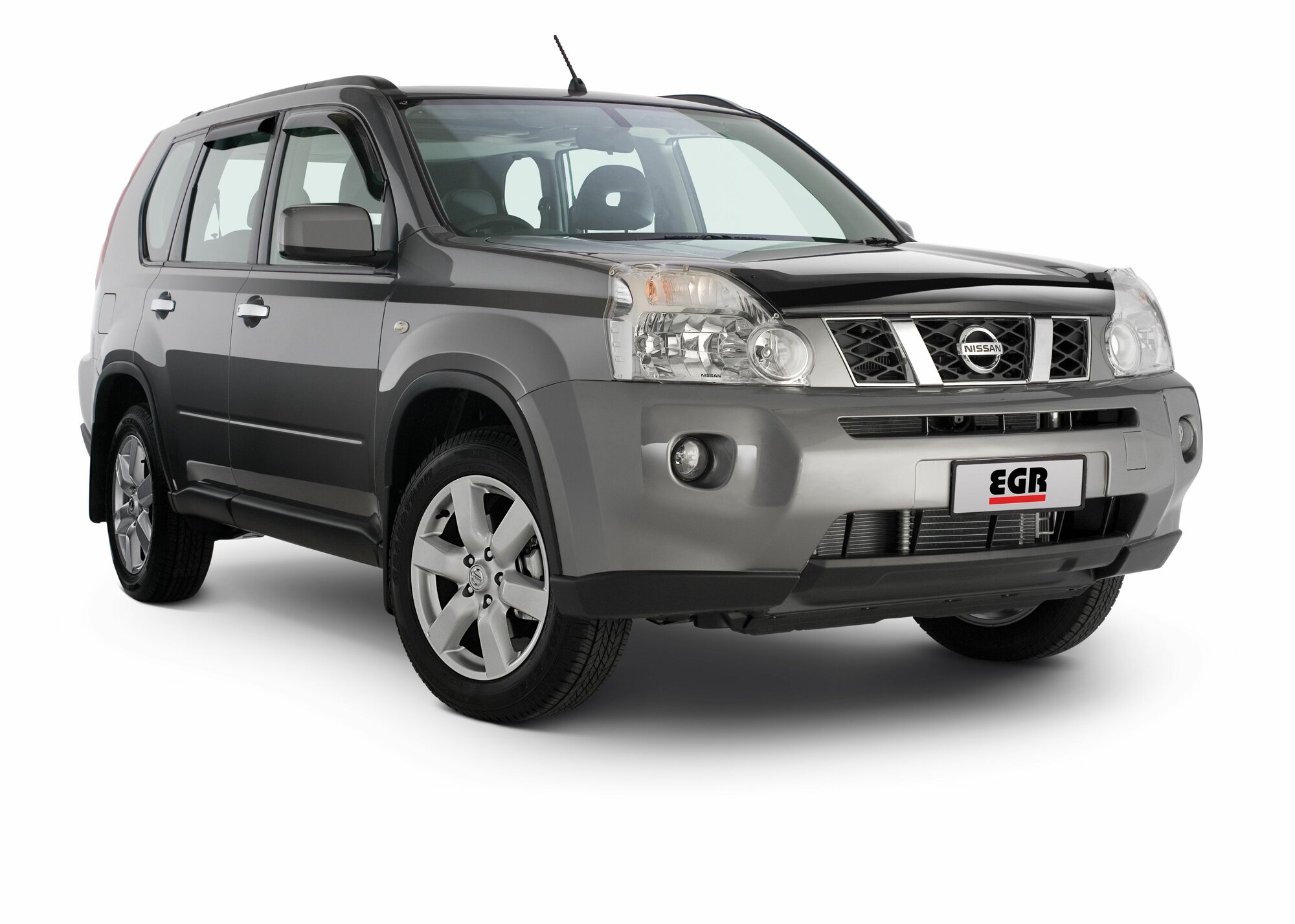 Дефлекторы боковых окон EGR (Австралия) 4 части, черные Nissan X-Trail 2007-14