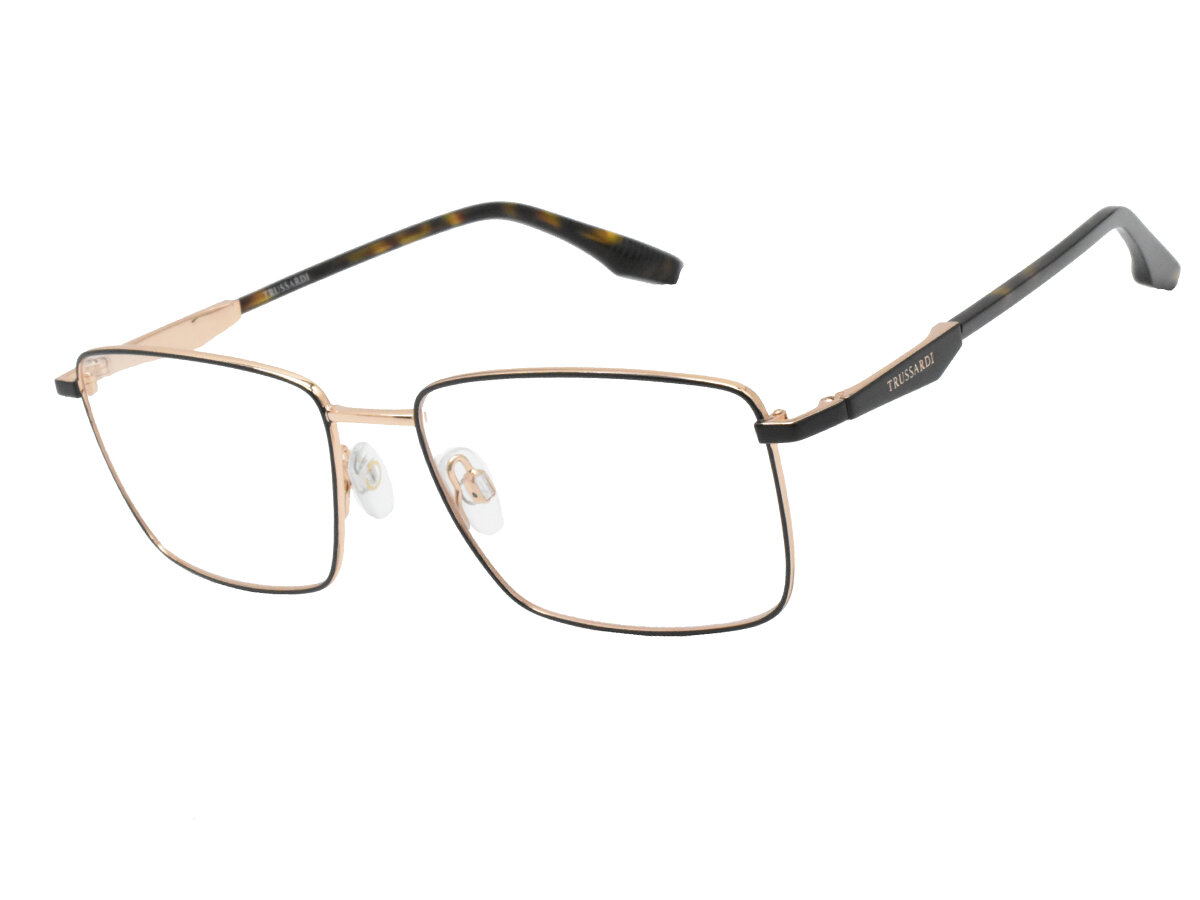 Оправа для очков Trussardi TSM 1004 09A пол Мужской форма оправы Прямоугольная цвет оправы Чёрный