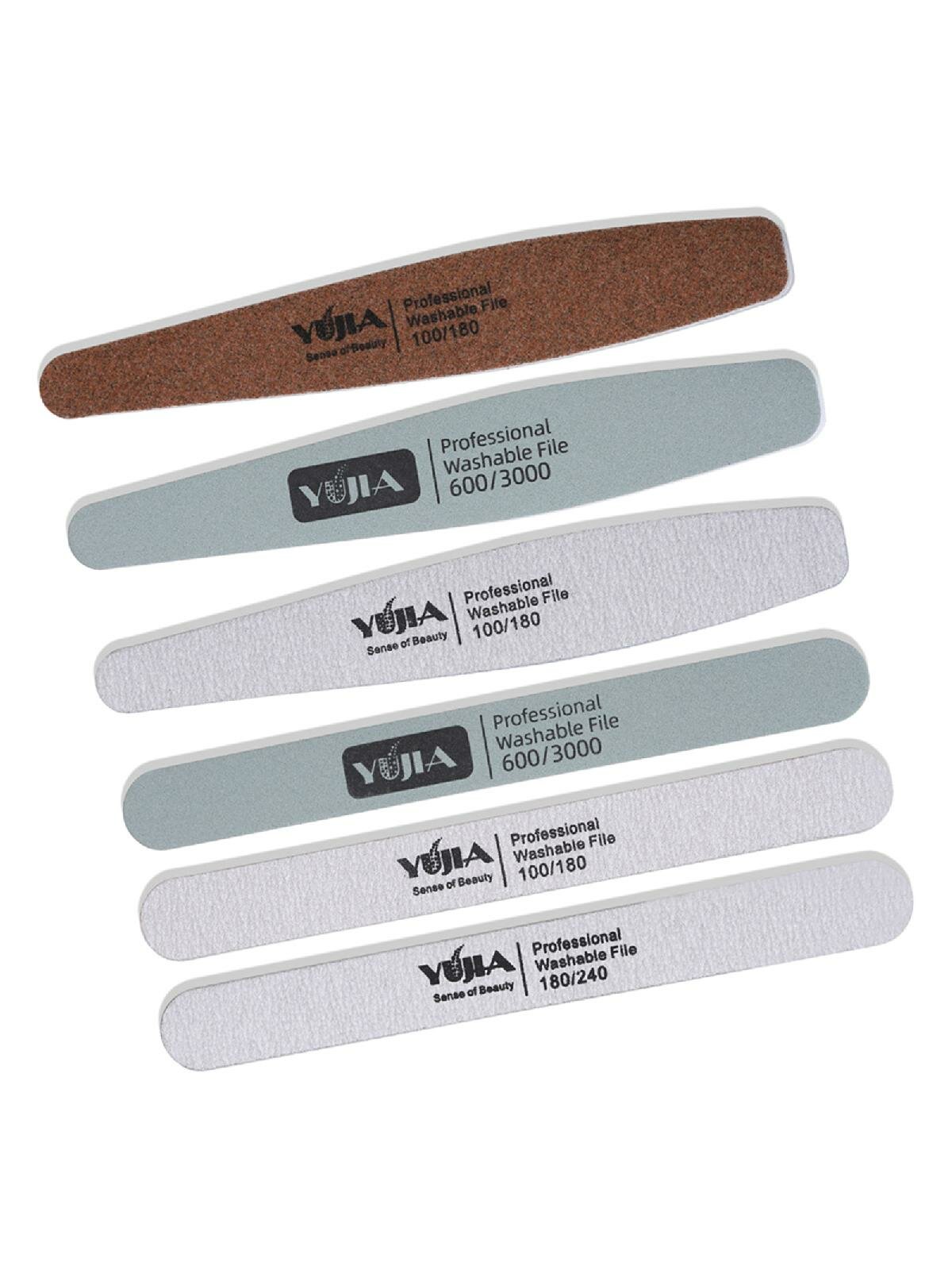 6 шт./компл, полоски для полировки ногтей, полировка и шлифовка, двухсторонние губчатые полоски для протирки, инструменты для ногтей