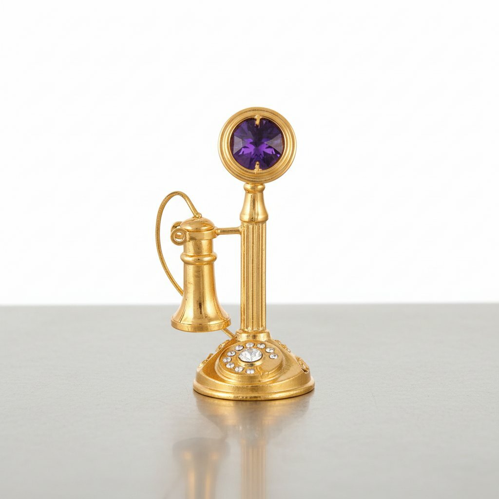 Фигурка Телефон с цв. кр. A12271 Crystal Temptations, Металл, кристалл