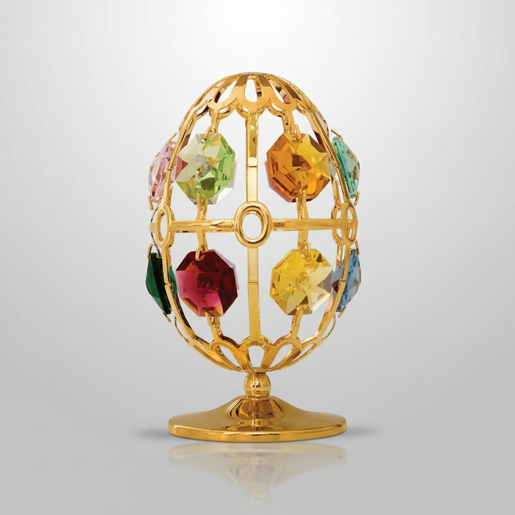Фигурка Яйцо с цв. кр. A7940 Crystal Temptations, Металл, кристалл