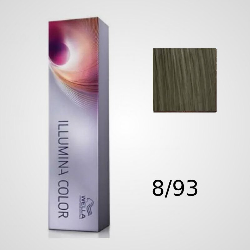 8/93 Стойкая крем краска Illumina 60 мл WELLA Illumina color 8/93 Краска 60 мл