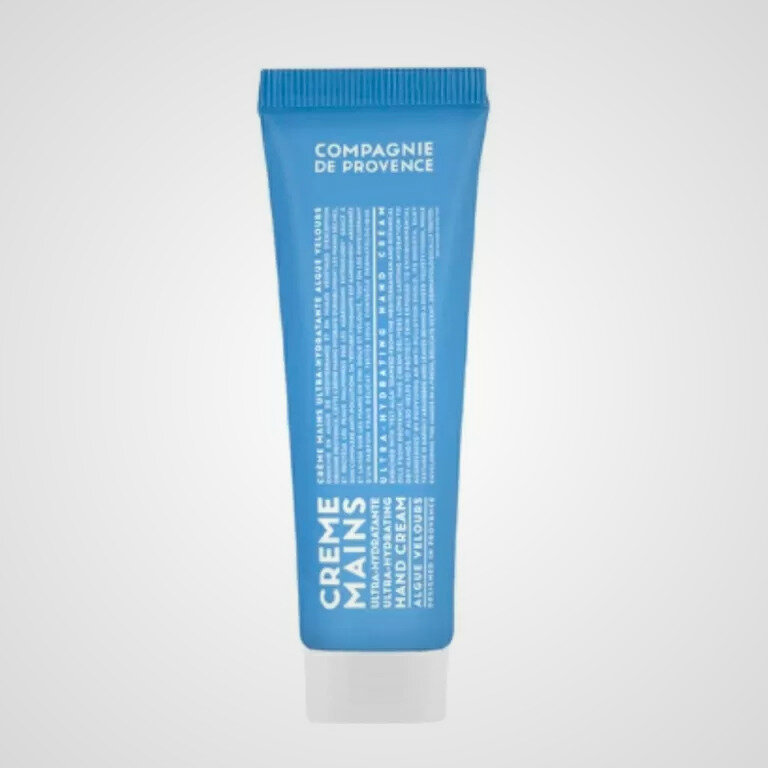 Увлажняющий крем для рук Бархатные Водоросли 30 мл COMPAGNIE DE PROVENCE Algue Velours/Velvet Seaweed Hand Cream Крем 30 мл