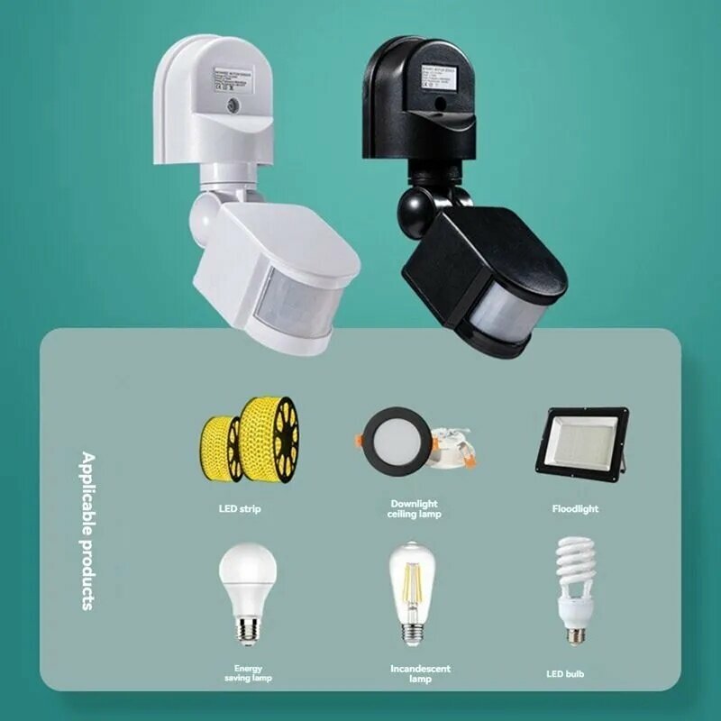 R2Датчик Движения AC110-240V, Автоматический Инфракрасный Датчик Света B