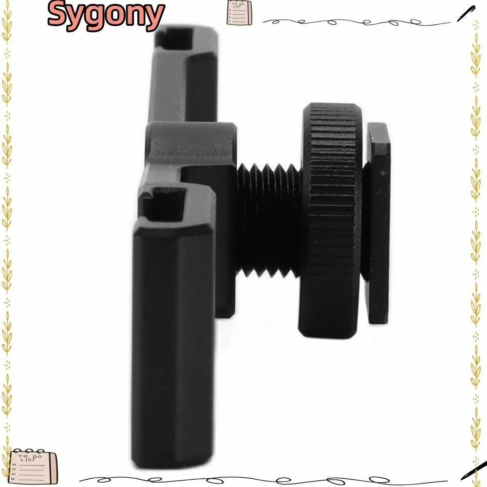 Двойная холодная обувь, прочный расширитель для камеры, для микрофона и светильника