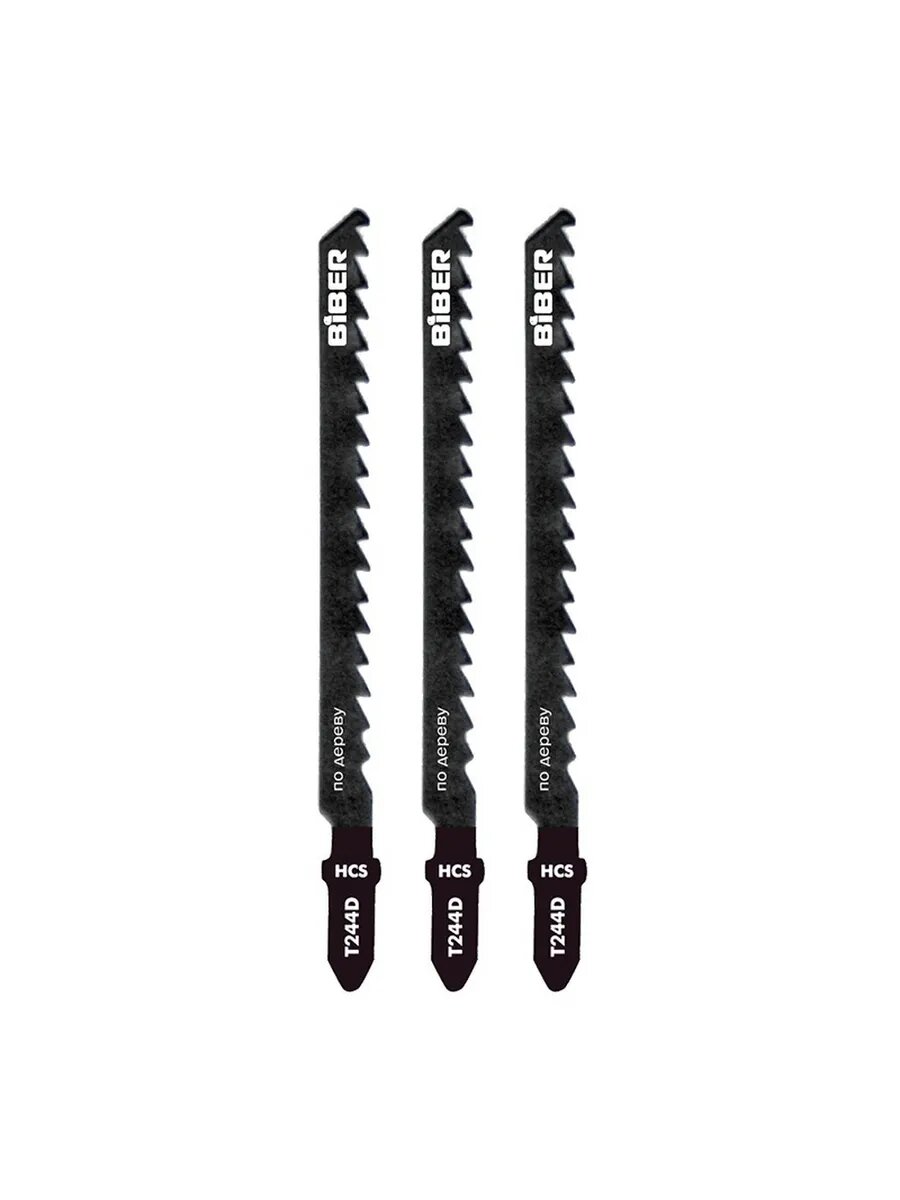 Полотна Biber 85282, для электролобзика, фигурный рез, 74мм, 3шт