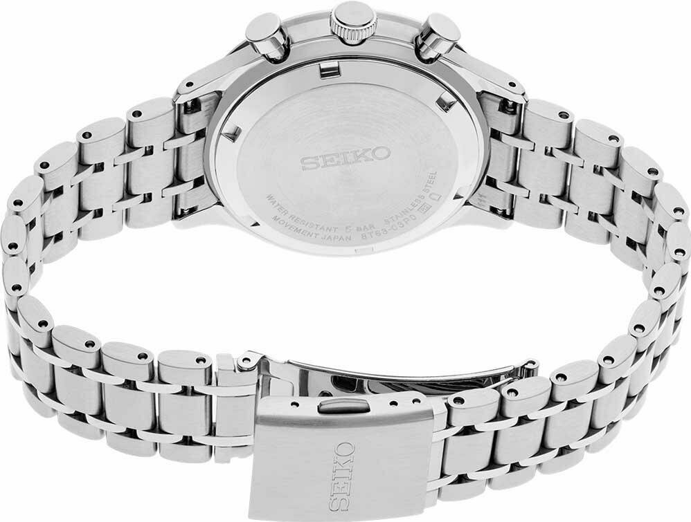 Наручные часы SEIKO, синий, серебряный — фото 1