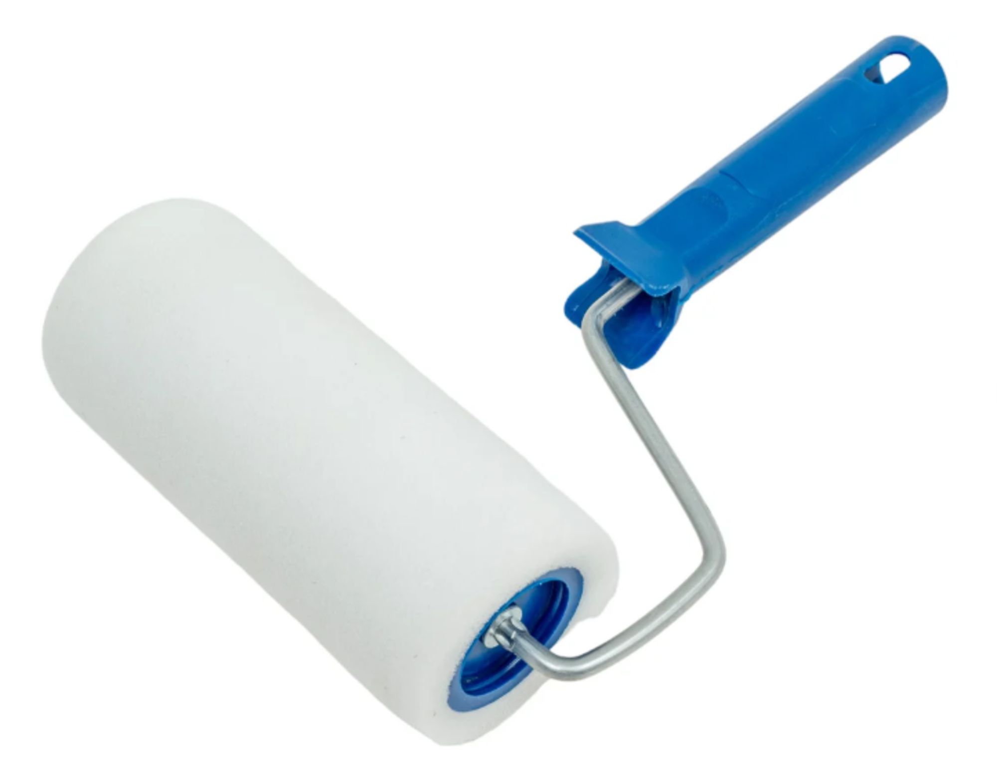 Валик малярный 15см в сборе поролон T4P 0306115 с пластиковой рукояткой