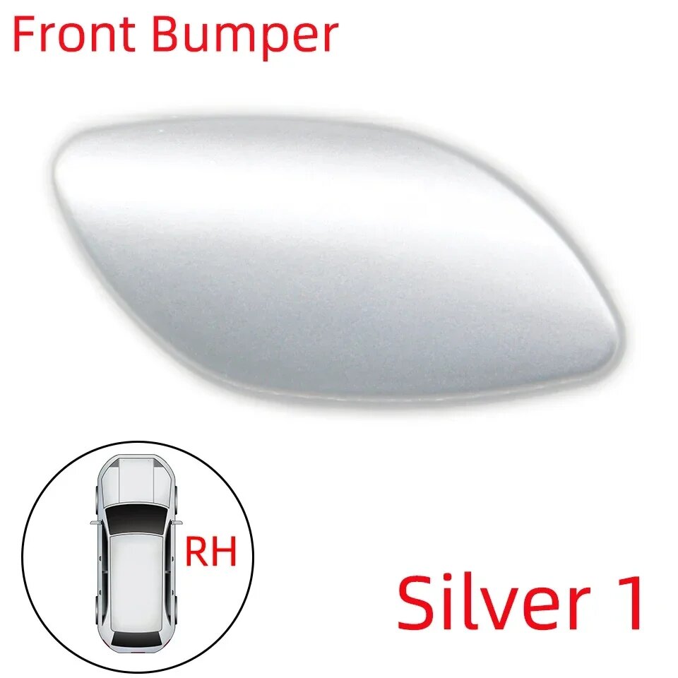 Автозапчасти для VOLVO S80 2007-2013, передний бампер, омыватель фар, крышка форсунки 39870059 39870060 Крышка водяного фонаря Silver 1 RH