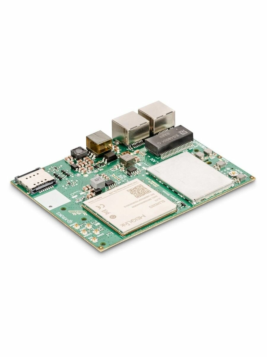 Роутер гигабитный с модемом LTE cat.12, для установки в гермобокс, Kroks Rt-Brd m12-Gn