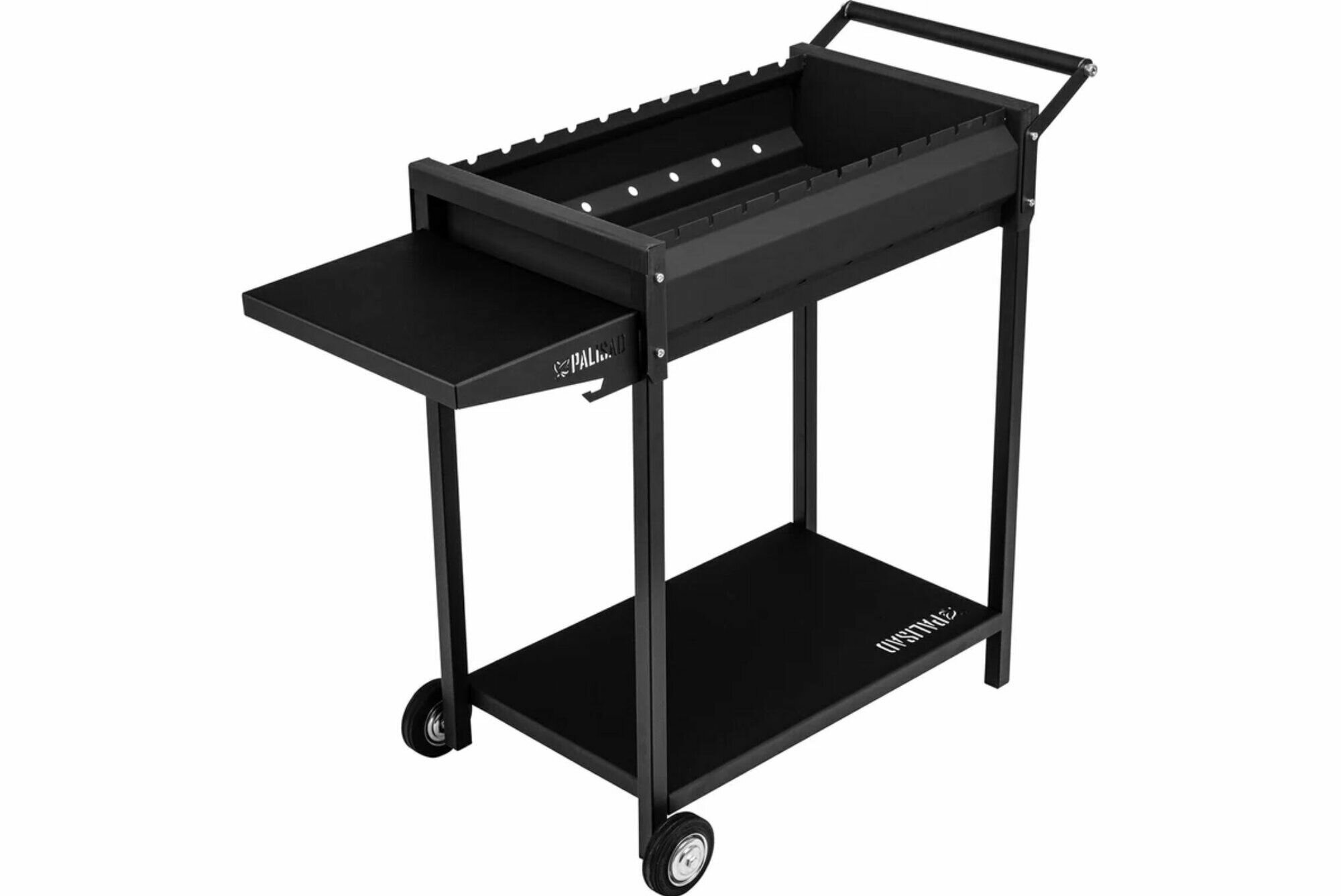 Мангал Palisad сварной, передвижной, с колесами, толщина стенок 2 мм