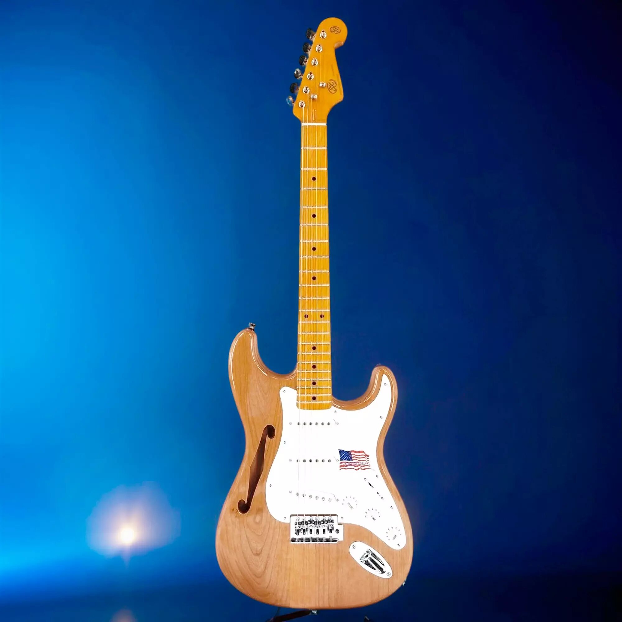 Гитара полуакустическая SX SST/ALDER/H/NA