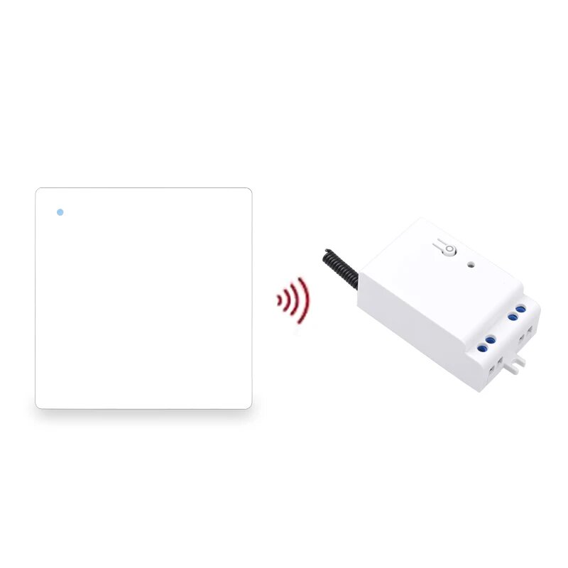 Беспроводной выключатель Coswall, белый, Color: 1g wh-Receive