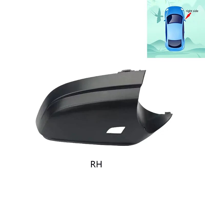 Для VW Teramont 2017 ~ 2024 автоматическое левое и правое с подогревом, With holes Bottom R