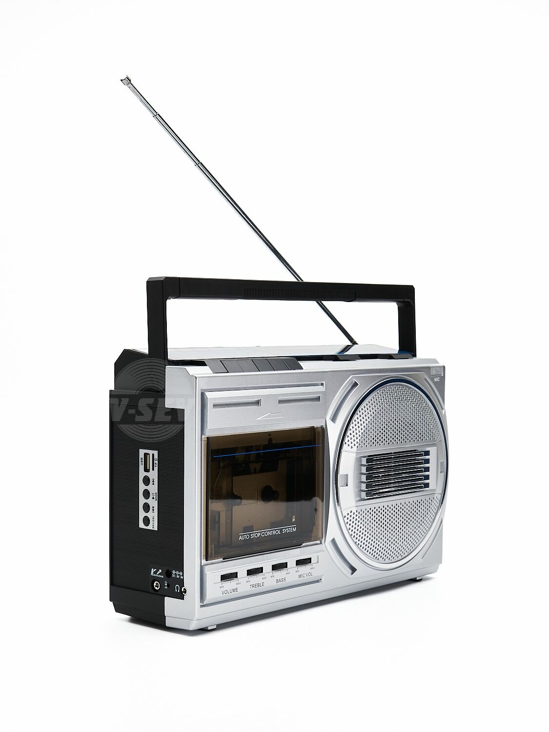 Кассетная магнитола с Bluetooth, USB и microSD HS-7140BT