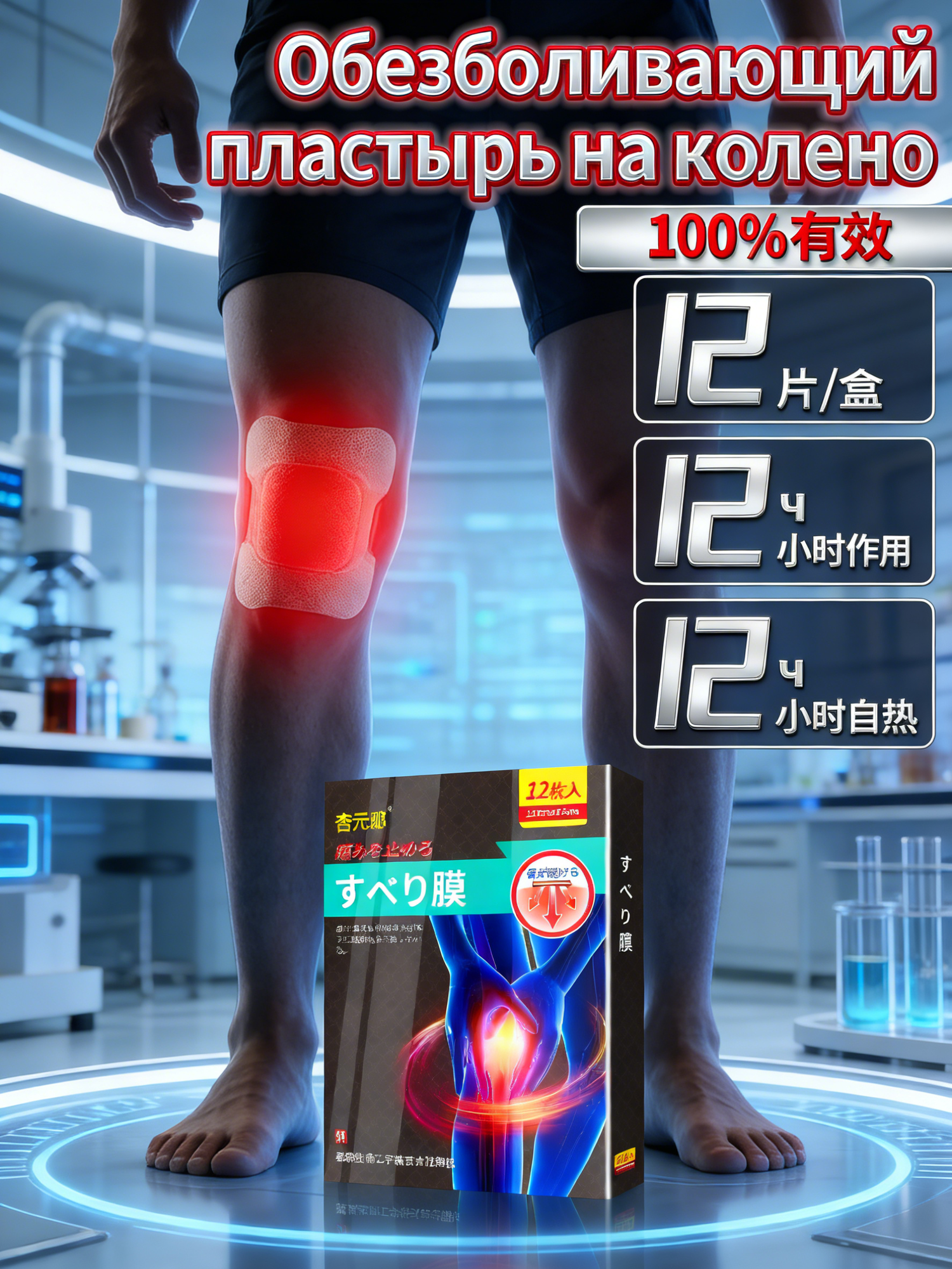 Иностранные пластыри из Китая травяной состав 1шт=эффект 10ч действие