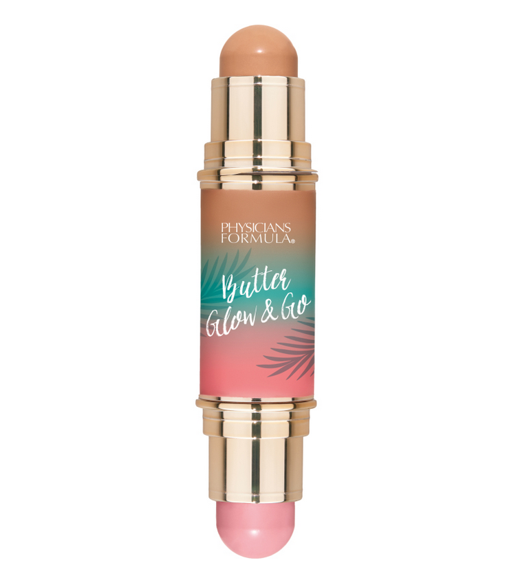 Мультистик PHYSICIANS FORMULA для лица и губ Murumuru Butter Glow & Go Multiuse Sticks, тон Розовый пляж, 10 г