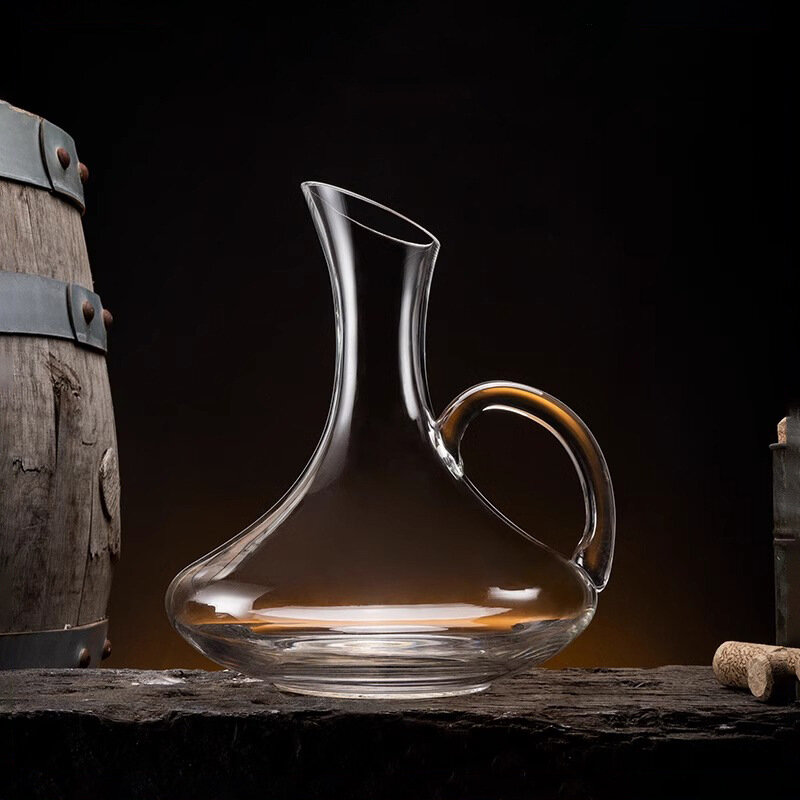 Вращающийся декантер для вина, роскошный диспенсер для вина премиум-класса, винная бутылка из хрустального стекла, домашняя винная бутылка и аксессуары для вина.