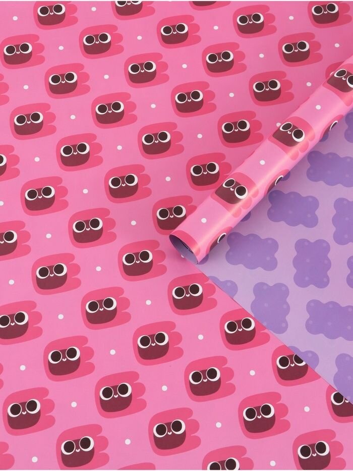 Бумага глянцевая двухсторонняя Ум и Хрум , 50 70 см