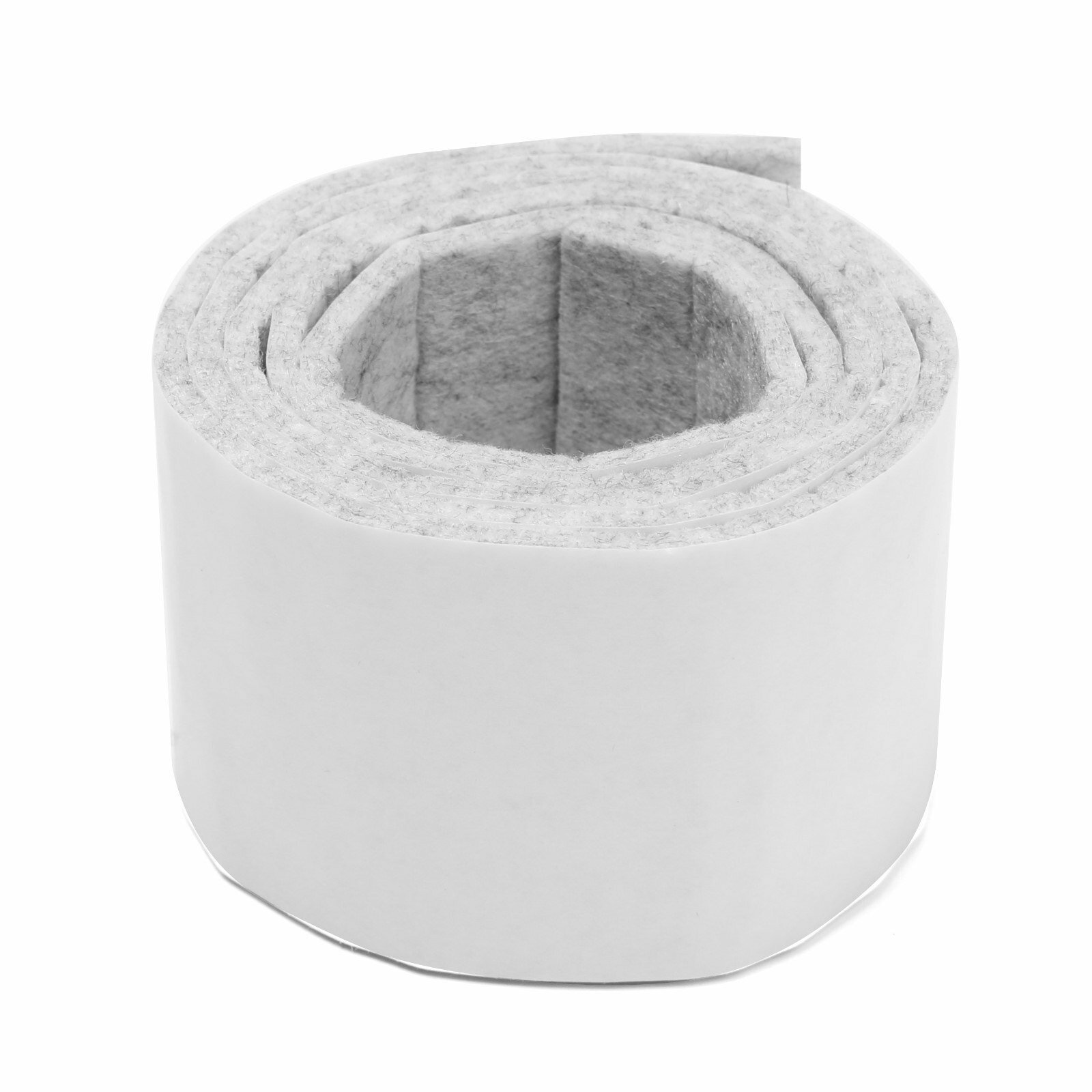 Самоклеящиеся подпятники для мебели 100x5x0.3 см, фетр, серые