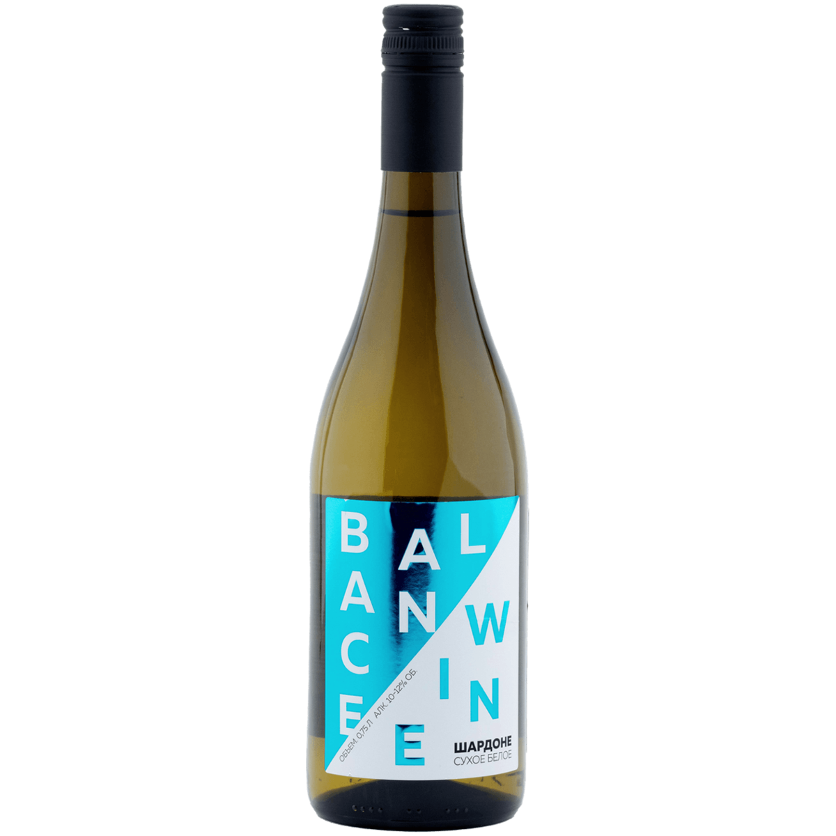 Вино Balance Wine Chardonnay белое сухое 0,75 л