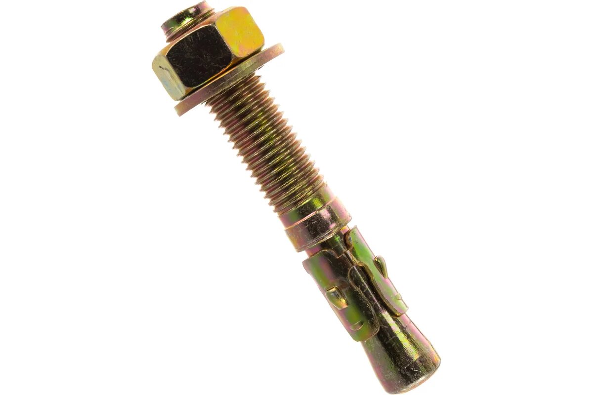 Анкеры клиновые ЗУБР М16х105 мм, 10 шт, толщина основания 90 мм