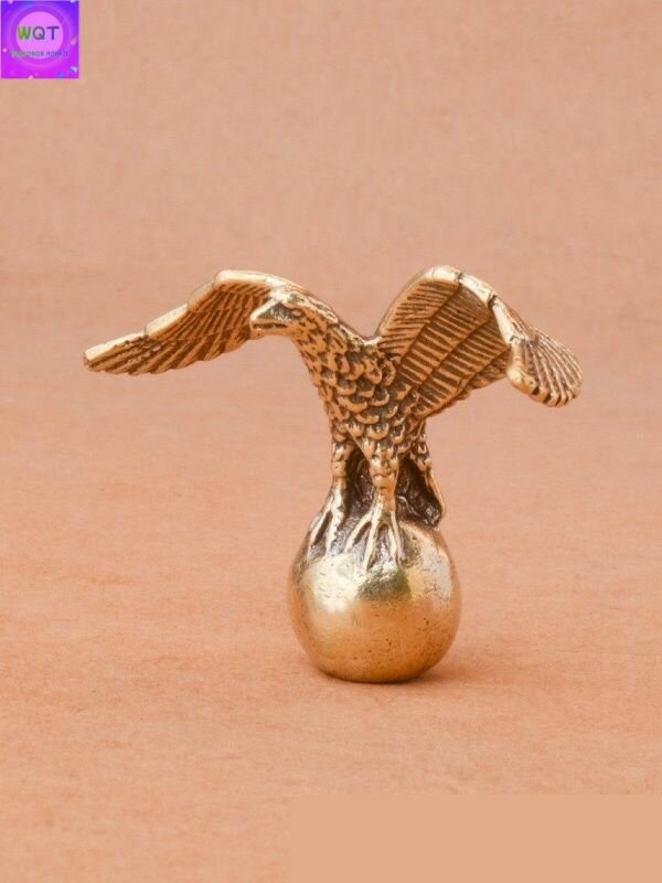 WQT Статуэтка "сокол" Фэн-Шуй, латунь (3.7*5.1 см.)