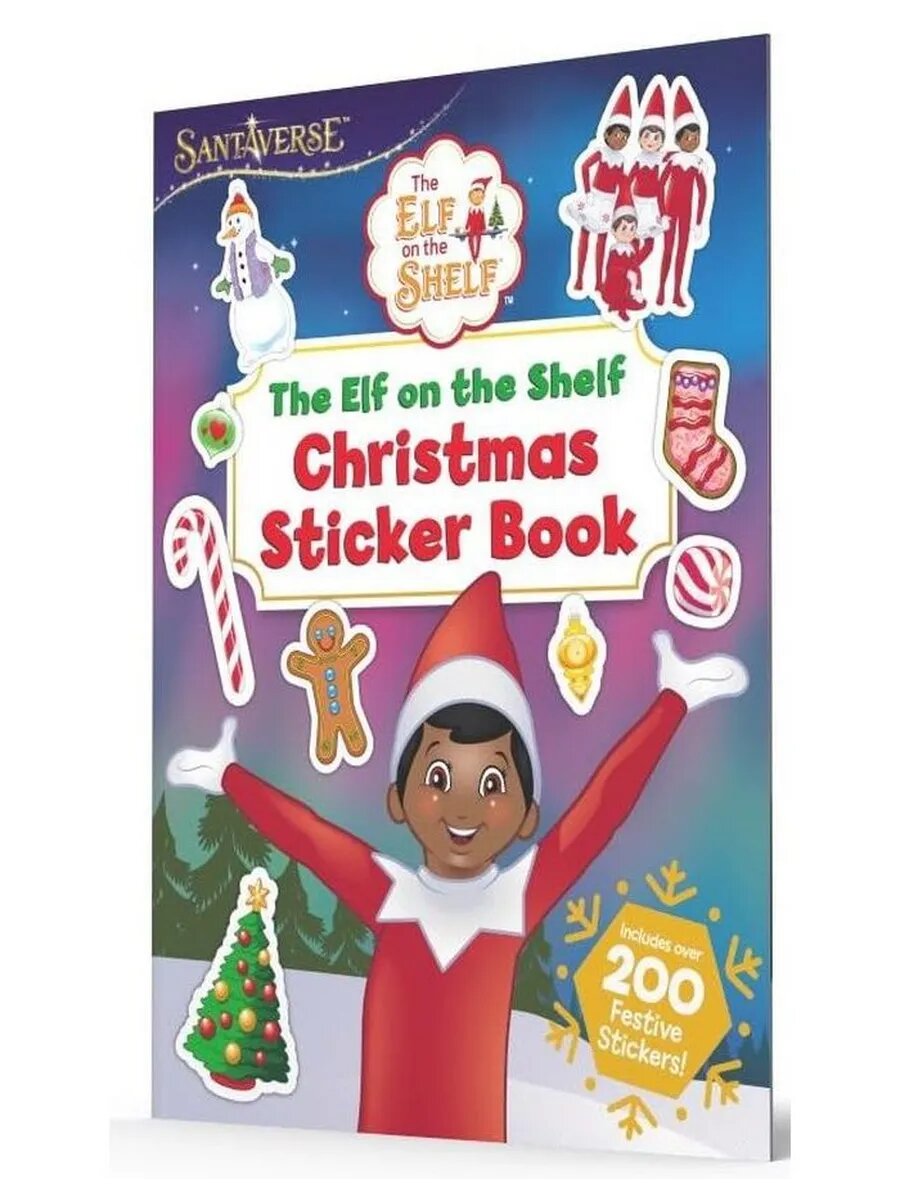 The Elf on the Shelf Christmas книга с наклейками | HarperCollins