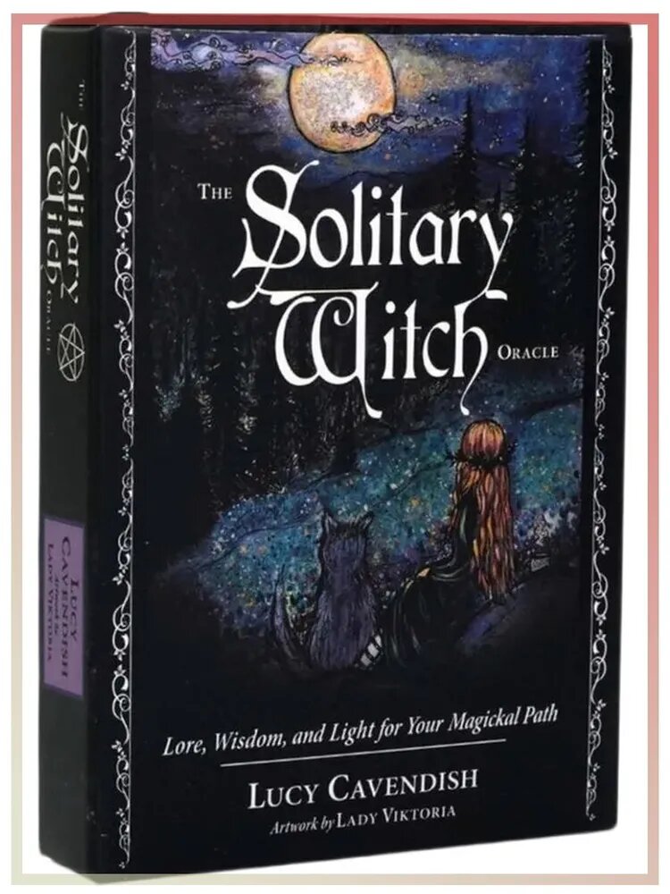 Оракул Одинокой Ведьмы The Solitary Witch Oracle Карты Таро Гадальные Китай