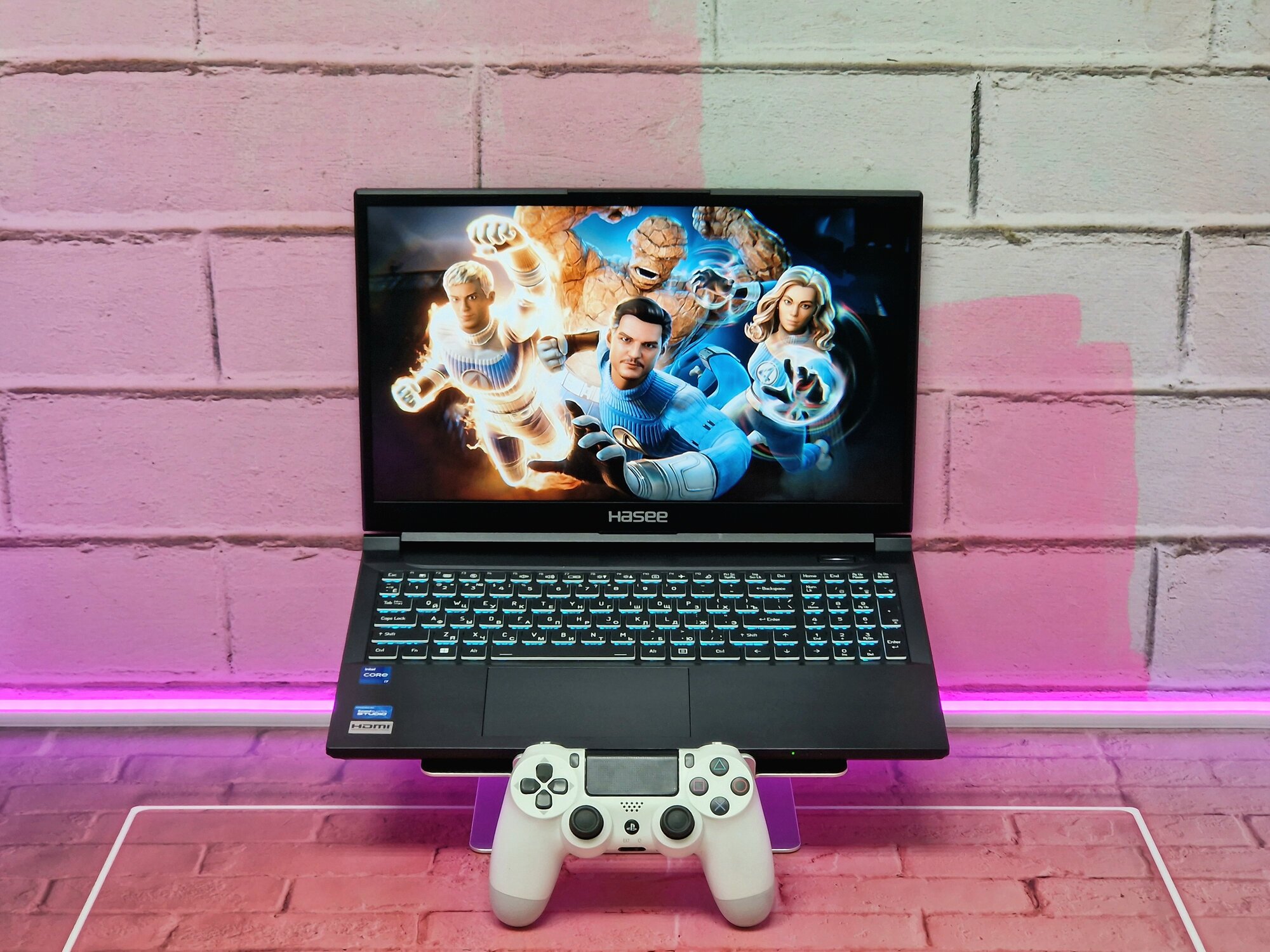 15.6" Ноутбук HASEE Z7-Z7D6, 144 ГЦ FHD IPS, Core i7 12650H, 16 Гб, SSD 512 Гб, GeForce RTX 4050, Win11Home, черный