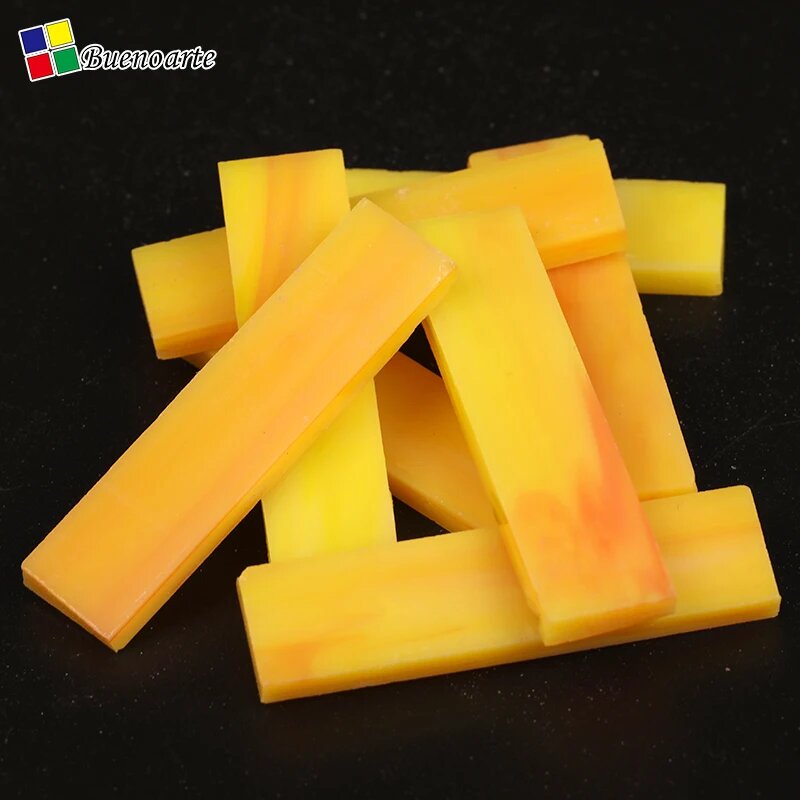 Витражное стекло для мозаики Буеноде Желтый, SF51a