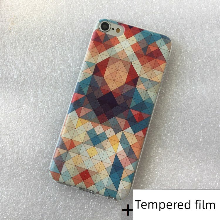 Стекло с решетчатым узором для iPod Touch 6/7