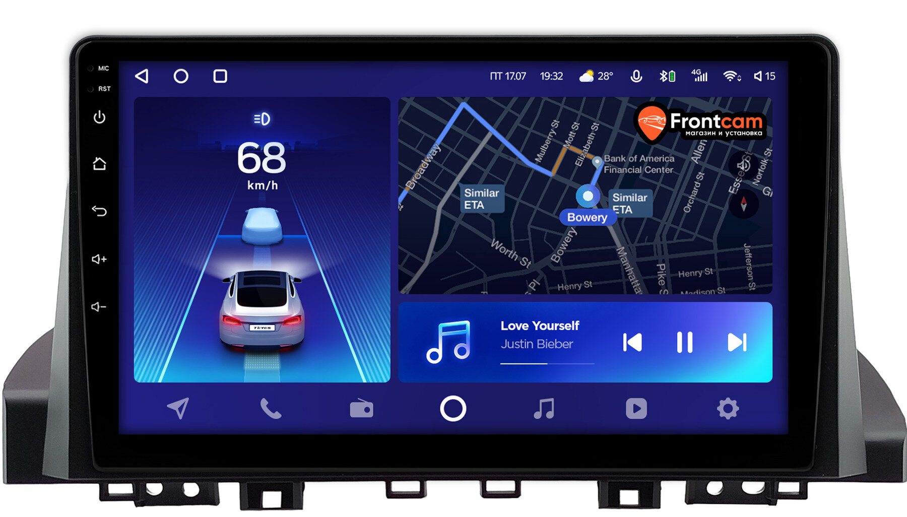 Штатная магнитола JAC JS4, iEVS4 2019-2024 Teyes CC2 PLUS 6/128 9" RM-9-0003 Android 10 (4G-SIM, DSP, QLed)