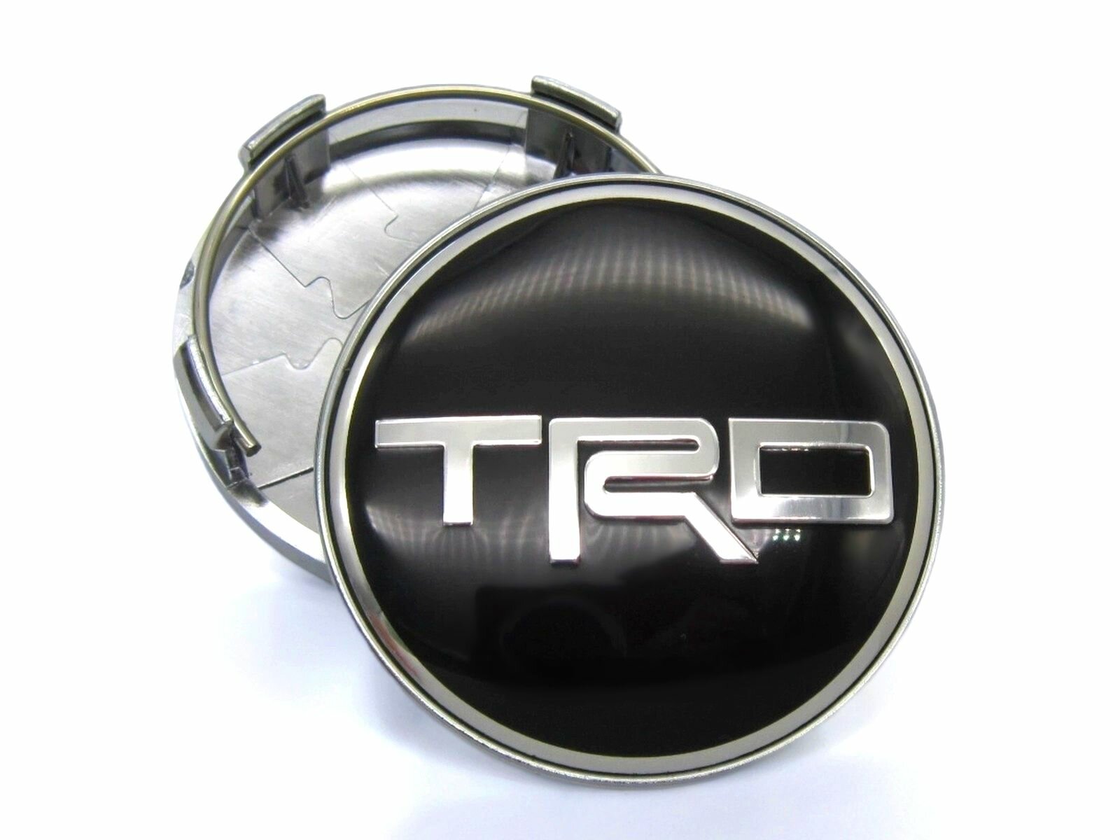 Колпачок заглушка на литой диск TRD black 60/56/9 мм, 1 шт.