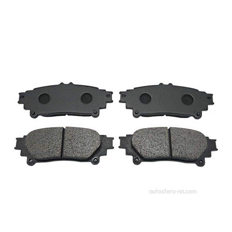 CTR GK1085 Колодки тормозные TOYOTA Crown 2014 ~ 2018 / Crown Athlete 2013 ~ / Crown Majesta 2013 ~ / Fortuner 2015 ~ зад. прав. лев. (старый арт. CKT-72) GK1085