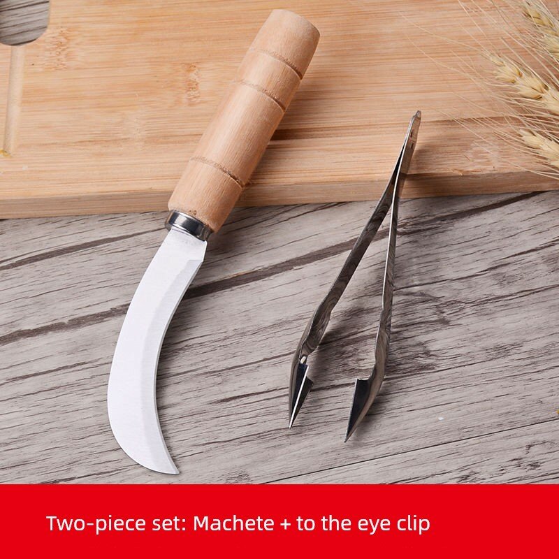 Нож для ананасов из нержавеющей стали, нож для фруктов, овощечистка, инструмент для удаления сердцевины, маленький