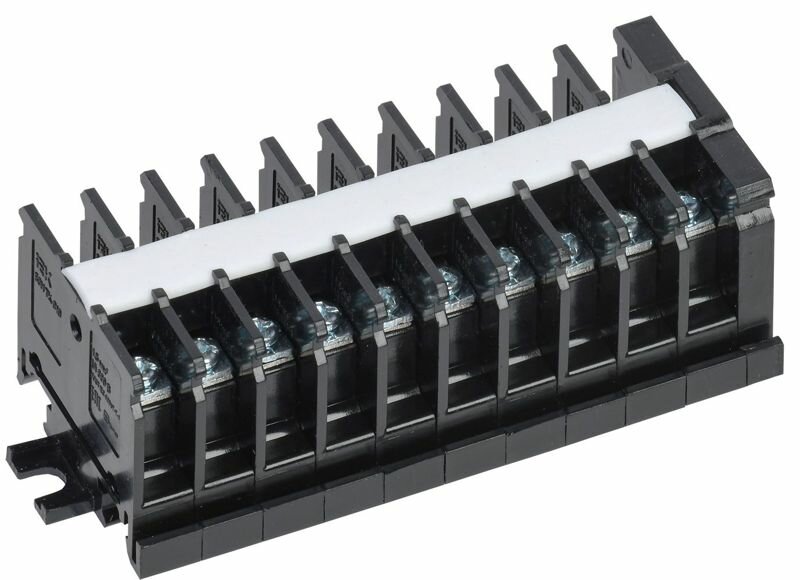 Блок зажимов БЗН TK-010 1.5кв. мм 10А на DIN-рейку 10 пар IEK YZN43-10-001-K02
