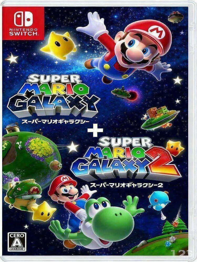 Игра Super Mario Galaxy + Super Mario Galaxy 2 (Nintendo Switch) - платформер, аркада