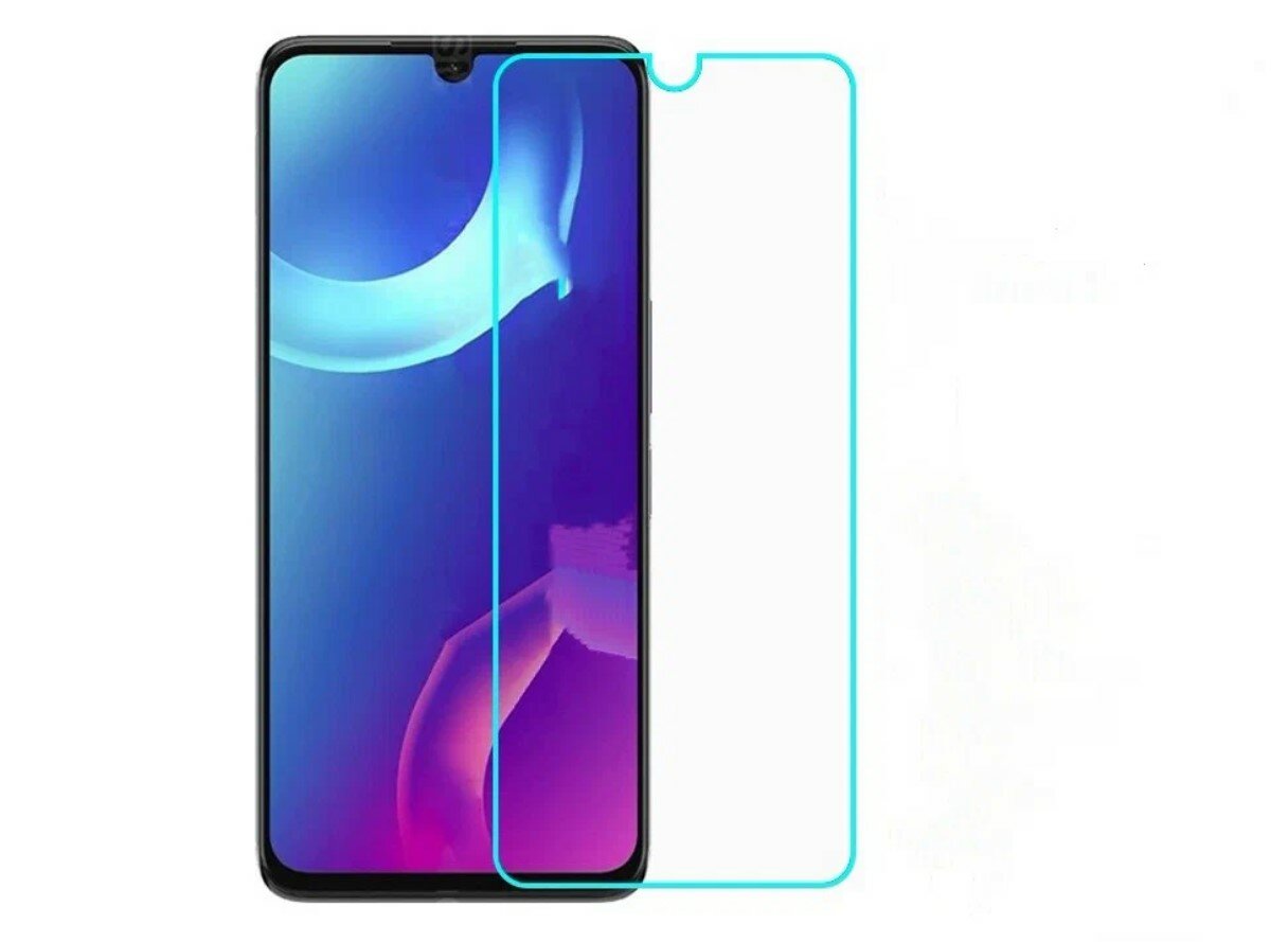 Защитное стекло MyPads Forti Glass для TCL 30 / TCL 30 5G / TCL 30+ plus с олеофобным покрытием