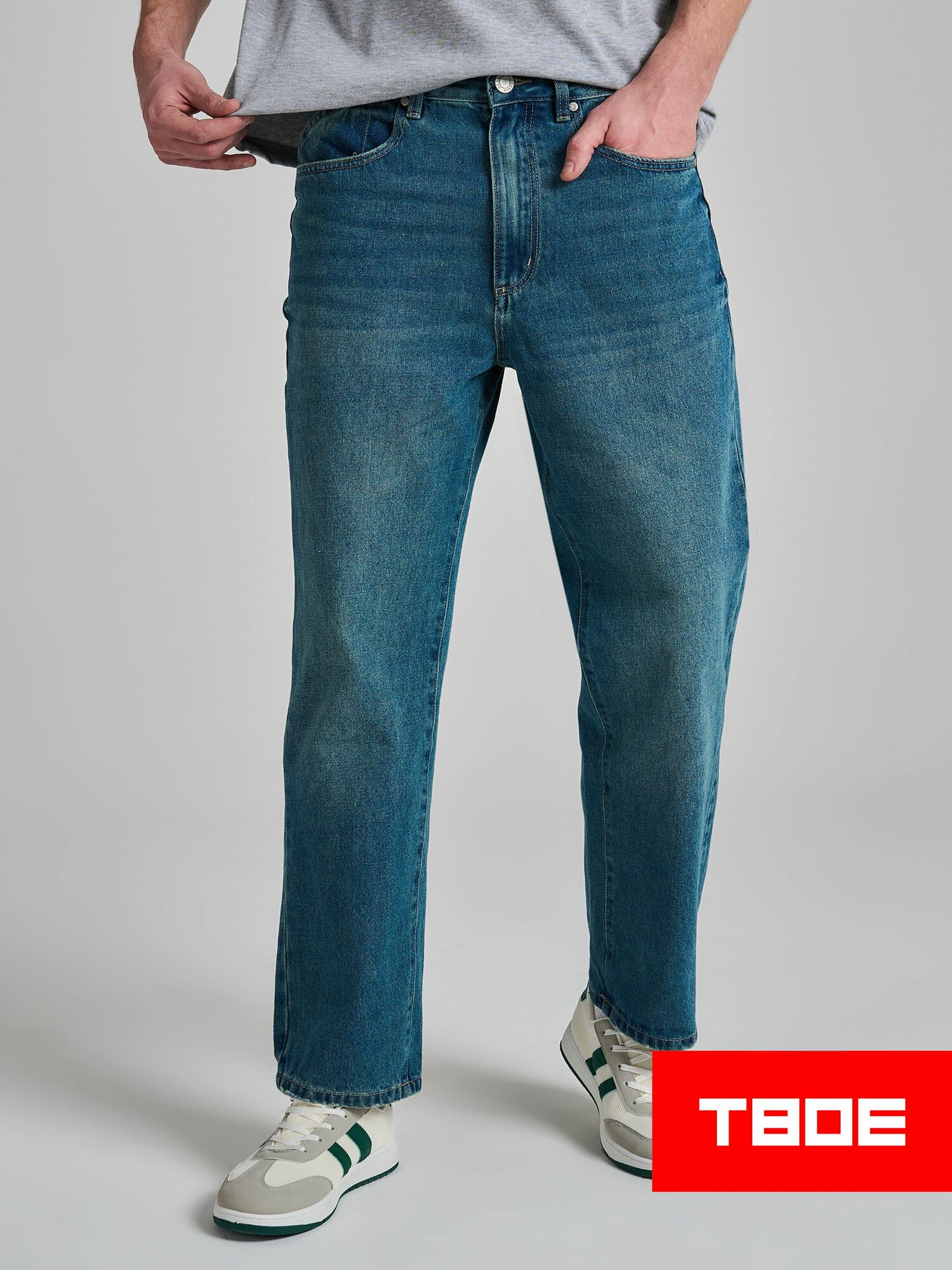 Джинсы багги 