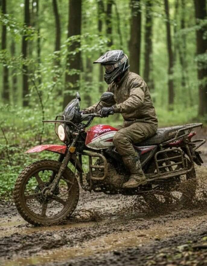 Мопед EX-MOTO Альфа Лесник (49, любая категория прав)