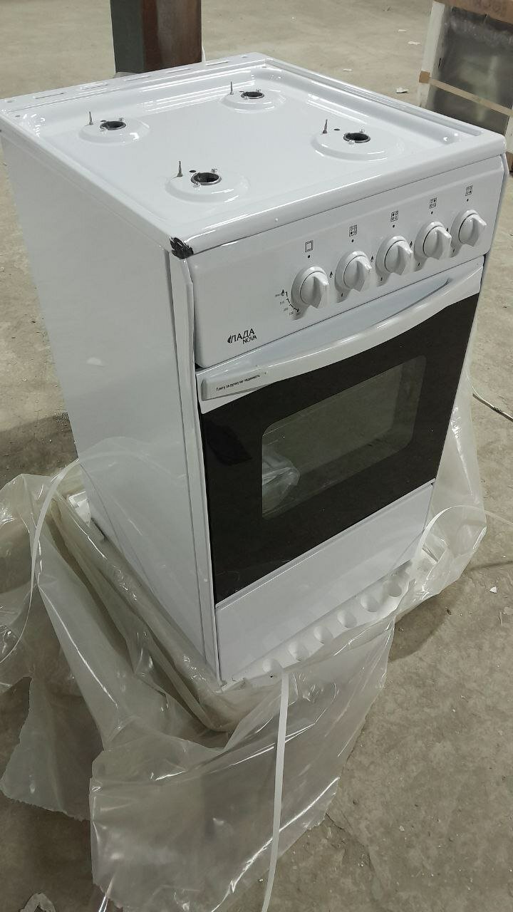 Плита газовая лада NOVA RG 24042 W белый, полный г/контроль (уценка)