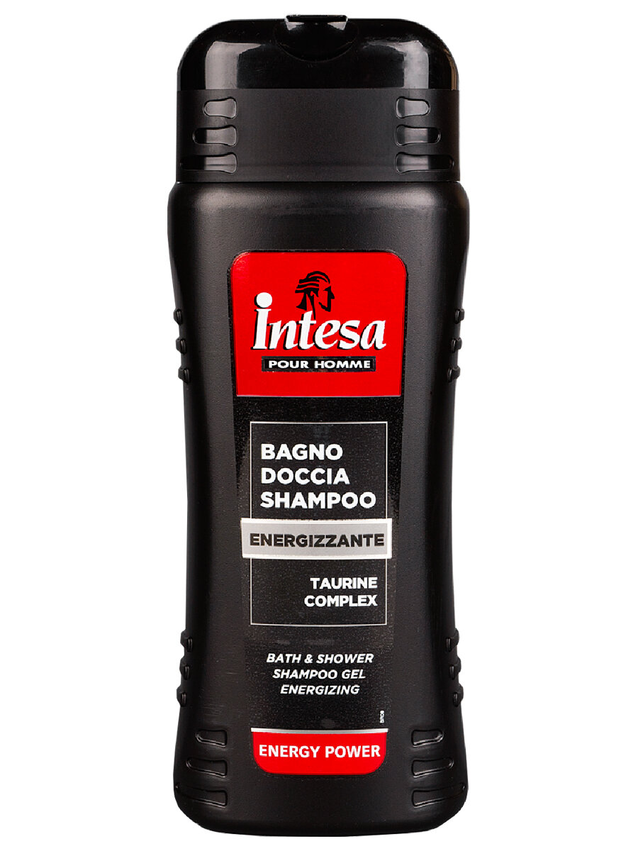 Шампунь-гель для душа мужской 2в1 Intesa Energy Power 500мл