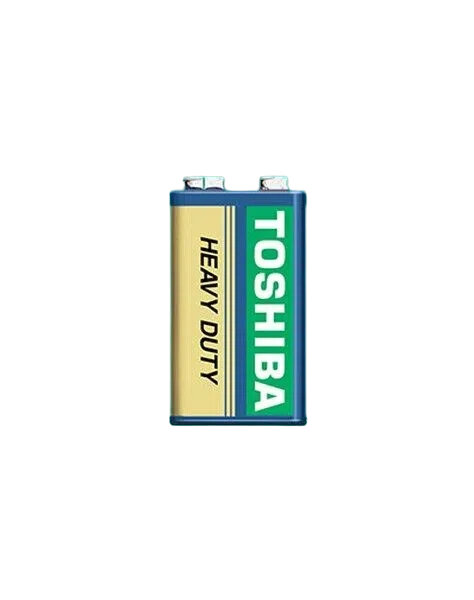 Батарейка TOSHIBA 6F22KGGBSP1U 6f22 Солевая Zinc Крона Heavy Duty 9v, спайка