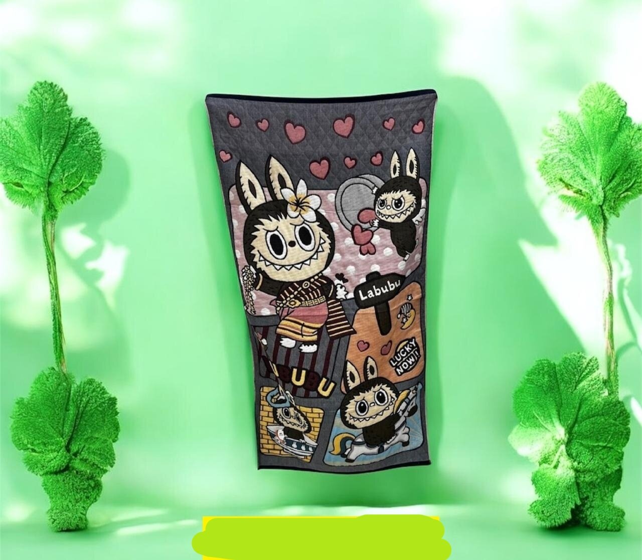 Полотенце стеганное для лица и рук 90*50 см хлопок