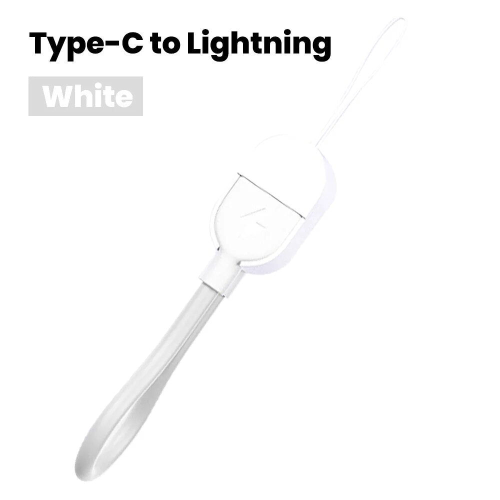 Кабель Type-C to Lightning White