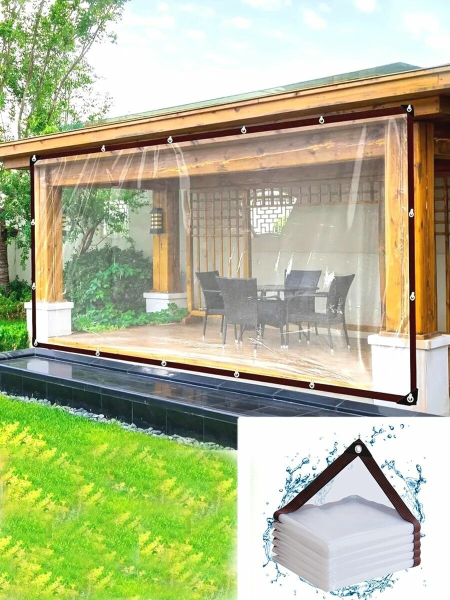 Тент для парника Полиэтилен, 2x6 м, 0.13 мкм