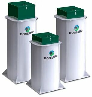 Септик Garda "GARDA-5-2600-C", самотечный, для 5 чел, 1 м³/сут