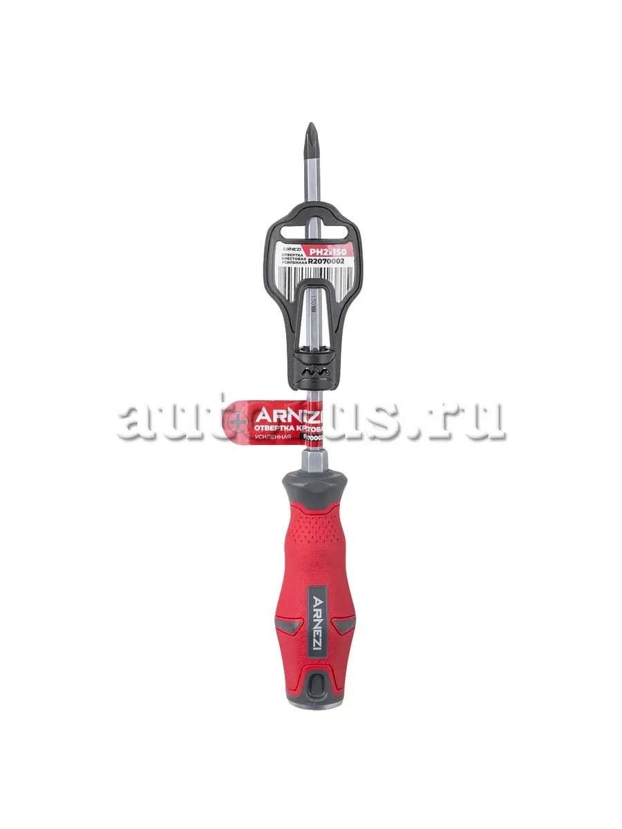 Отвертка крестовая усиленная PH2 х 150 металл S2